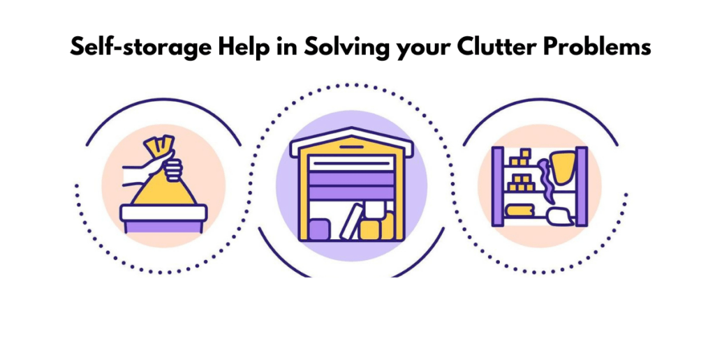 Clutter Storage: How does self-storage help in solving your clutter